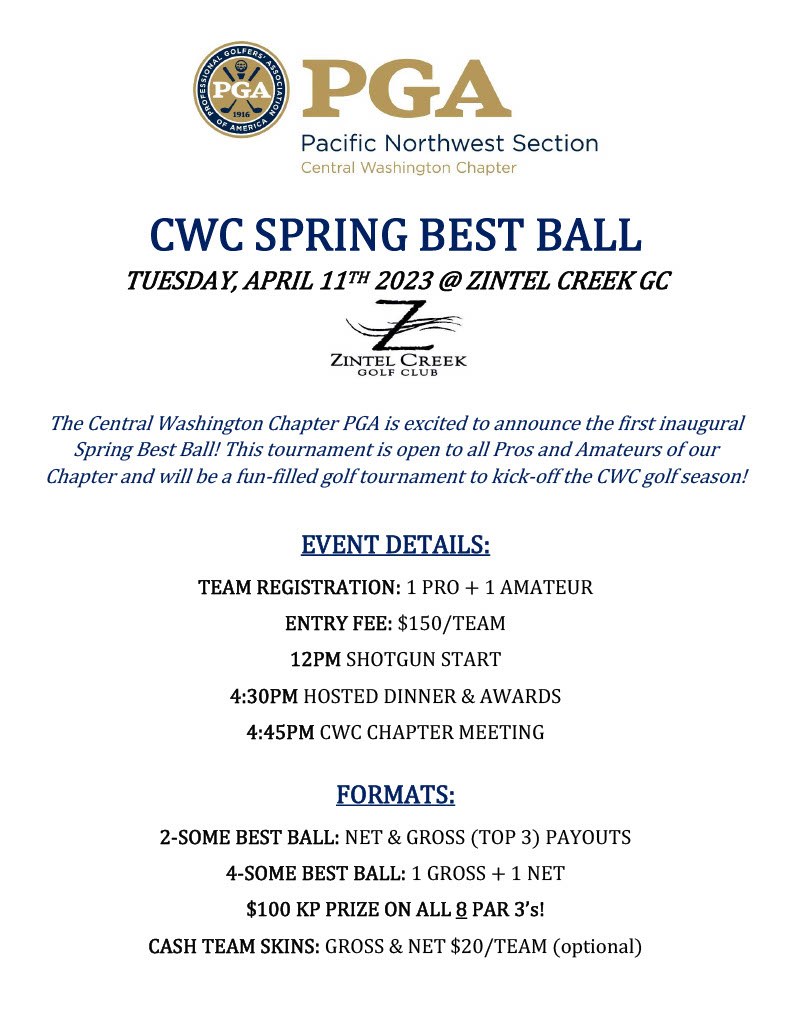 2019 Rules Workshop – Central Washington Chapter PGA
